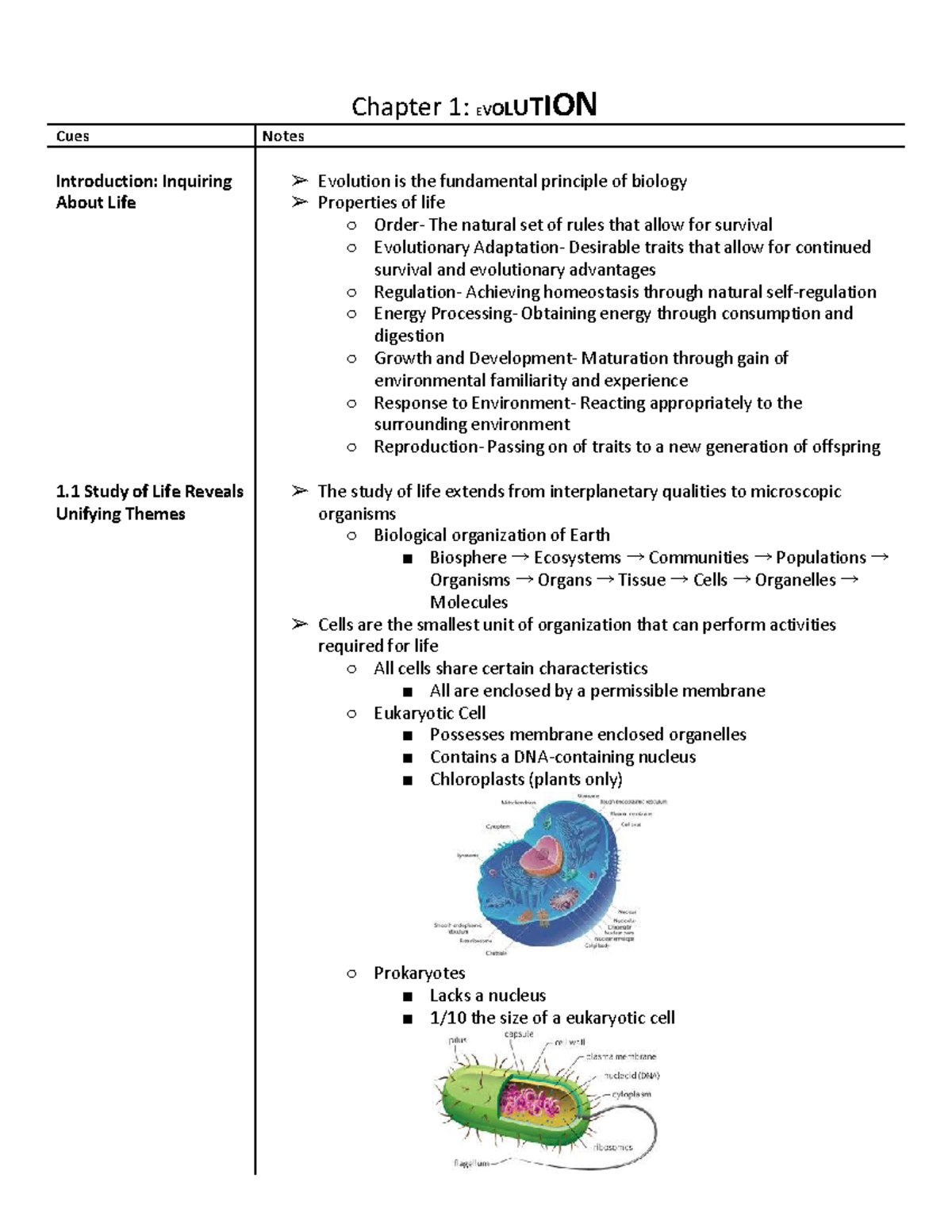 Chapter 1 Evolution and Scientific inquiry - Chapter 1: E V O L U T I O ...