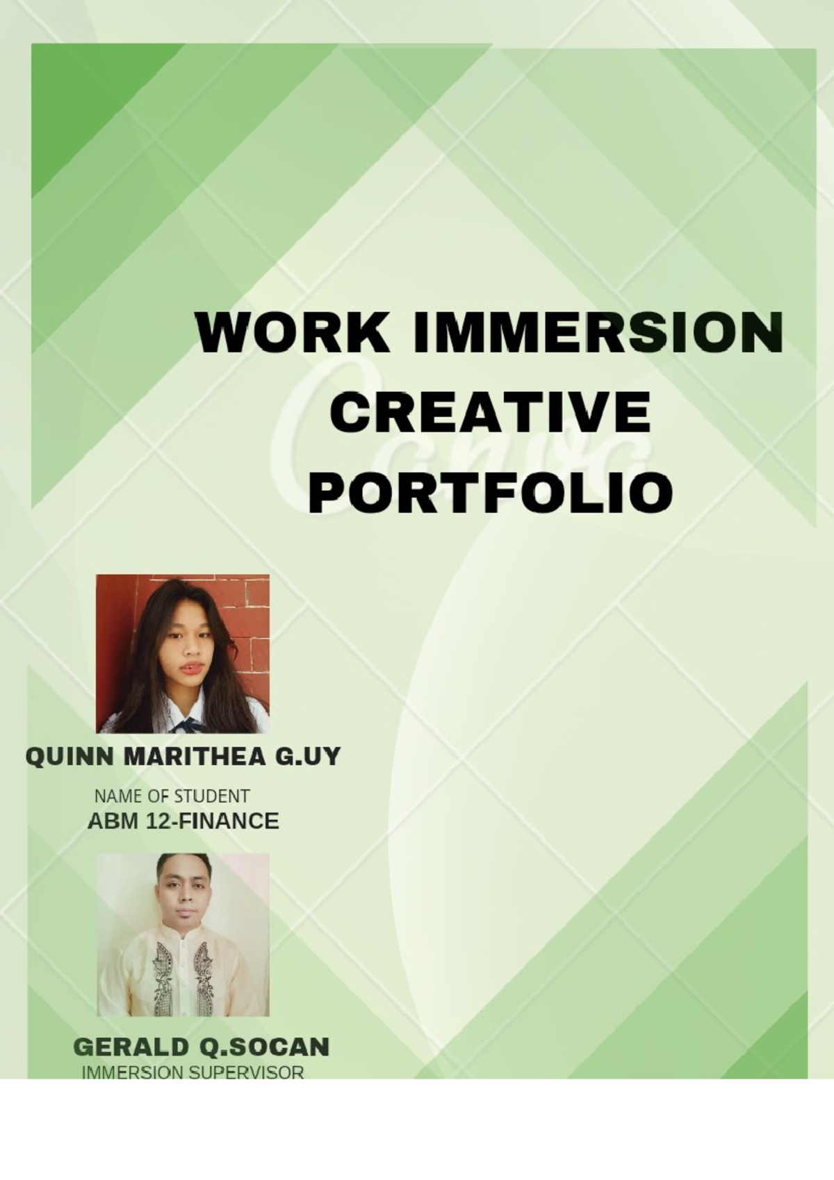 Portfolio- Marithea - ffrferr - CHAPTER I: PRE-IMMERSION ...