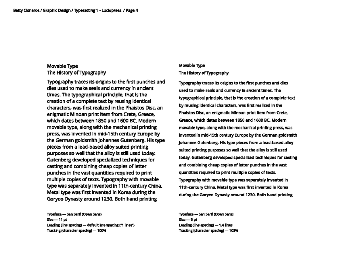 Typesetting 1 - Lucidpress (Pages 4-6) - Movable Type The History of ...
