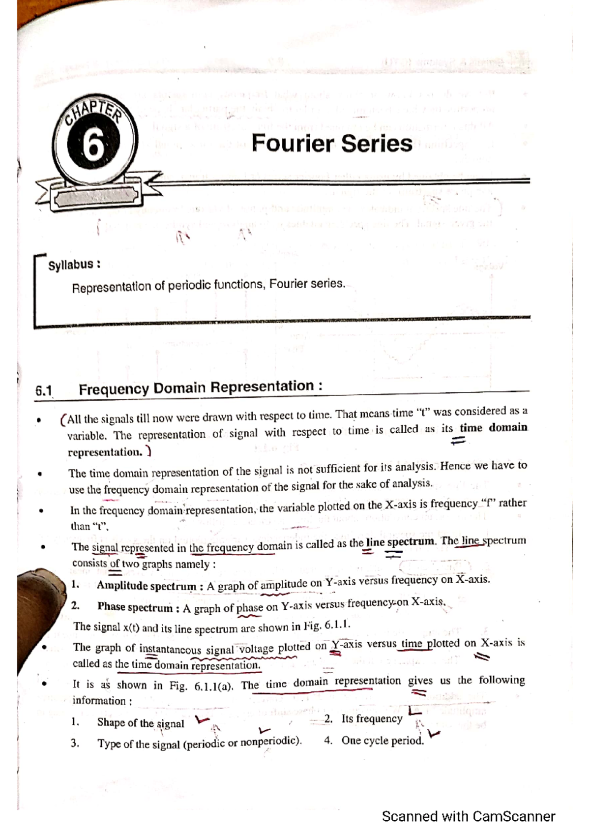 SS - Ch. 3 - signals and system - B.tech CSE - Studocu