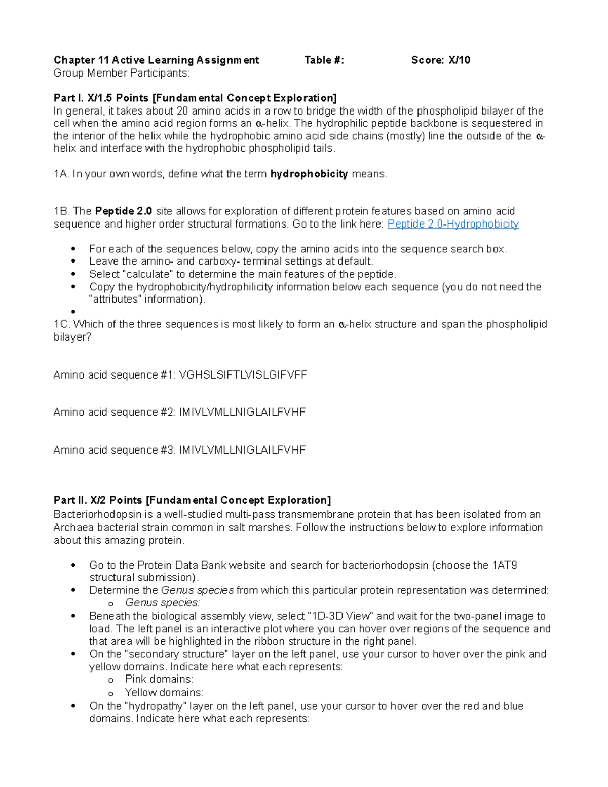 Chp11-ALA-Table# - This is an ALA for Dr. Darland. - Chapter 11 Active Learning Assignment Table ...