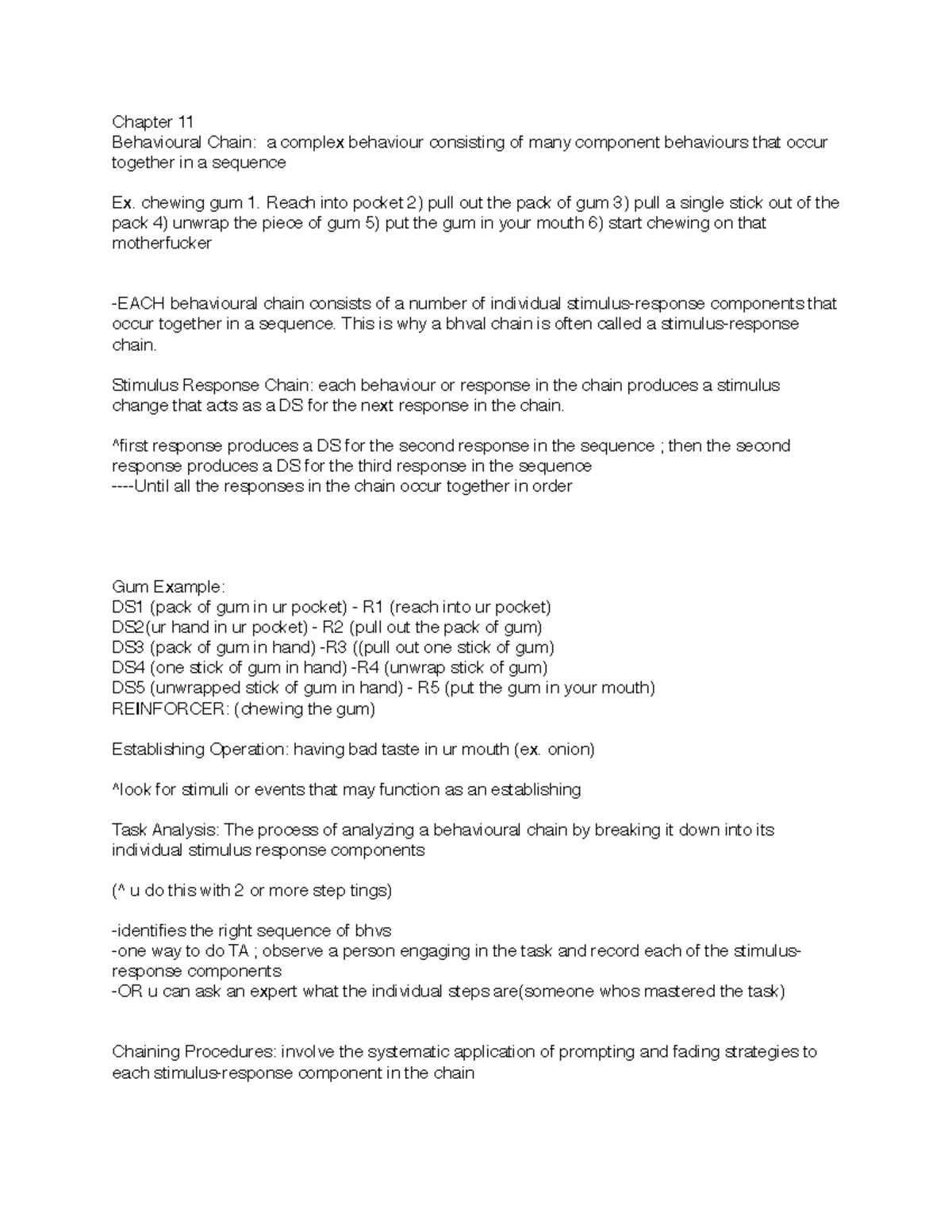 L282 chapter 12 Pdfsd - Behavior Modification: Principles and ...