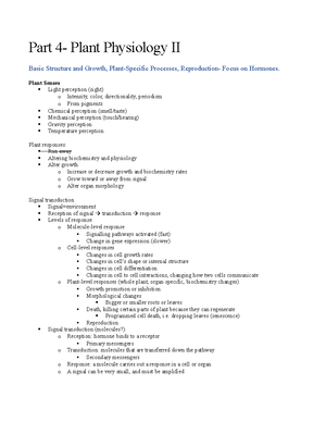 Lecture 21 - Root structure and Transport - Transport in plants (3) We ...