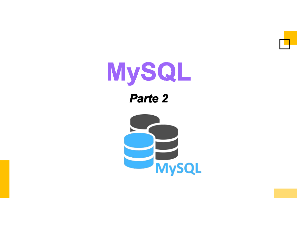 Clase 03 SQL II - Laboratorio de computación III - Studocu