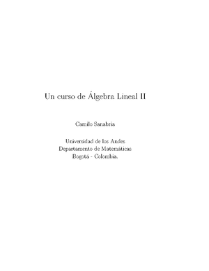 Álgebra Rodo - material - Algebra lineal - Studocu