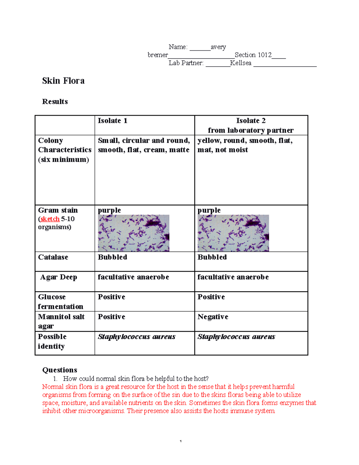 Chapter 12 Skin Microbiota Revised 07182022-1 - Name: ______avery ...