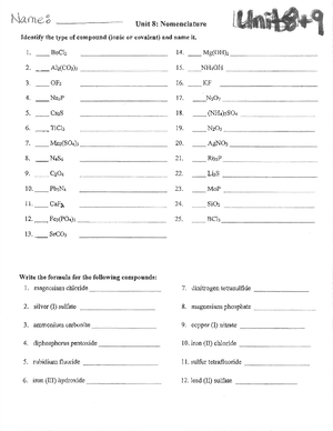 Chemistry Notes 1 - professor lawson - Chemistry Notes Scientific ...