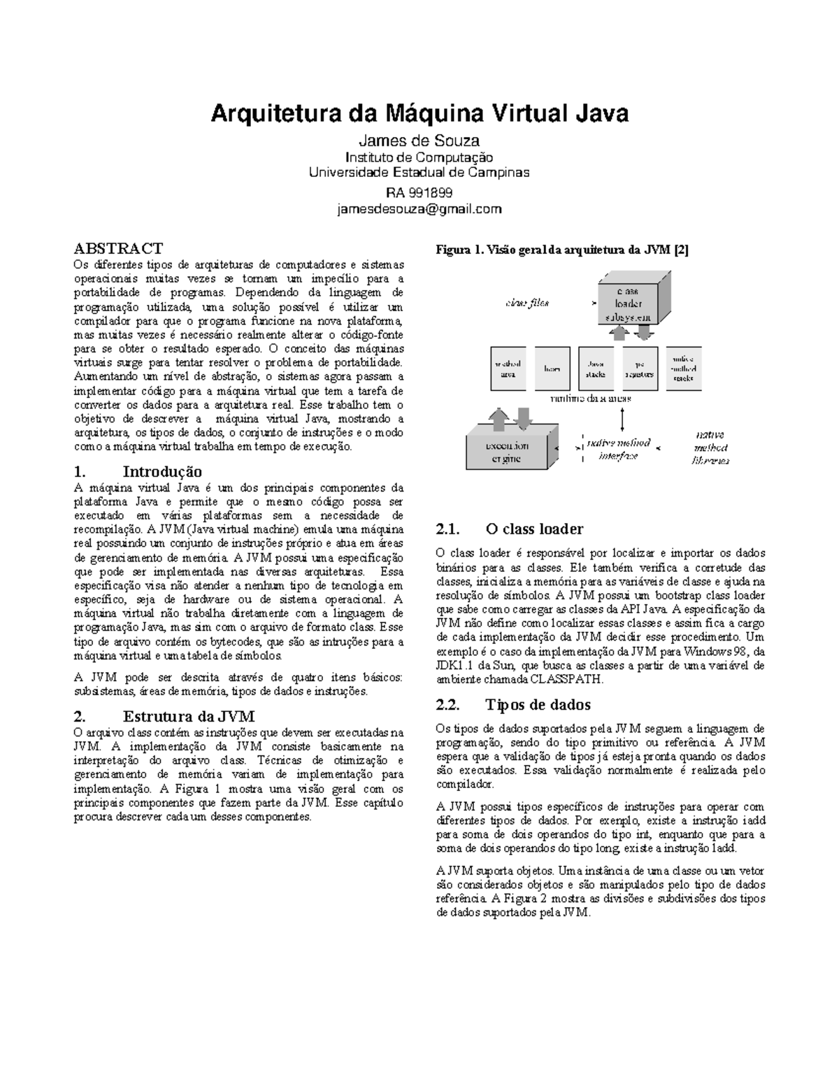 Arquitetura da Maquina Virtual Java - Arquitetura da Máquina Virtual ...