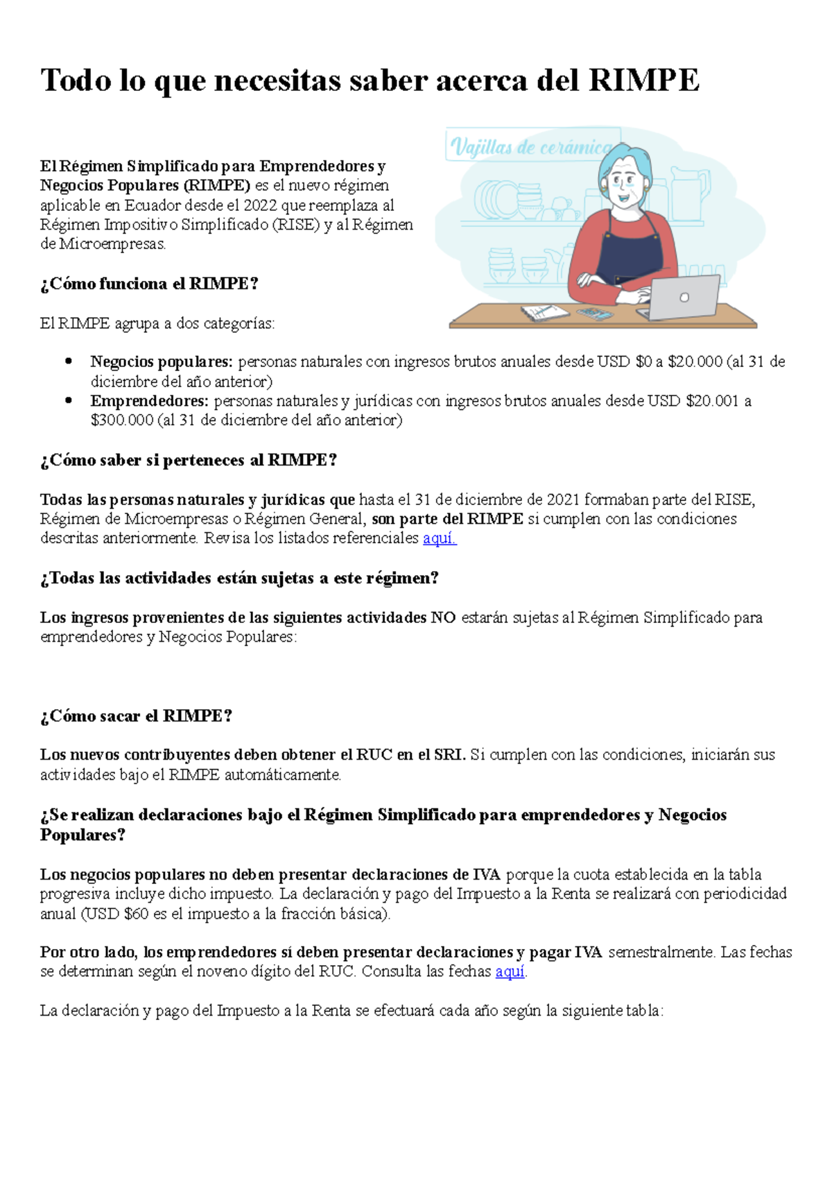 Rimpe breve concepto - Todo lo que necesitas saber acerca del RIMPE El ...