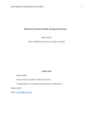 Benchmark Support Groups and Treatment Groups Compare and Contrast ...