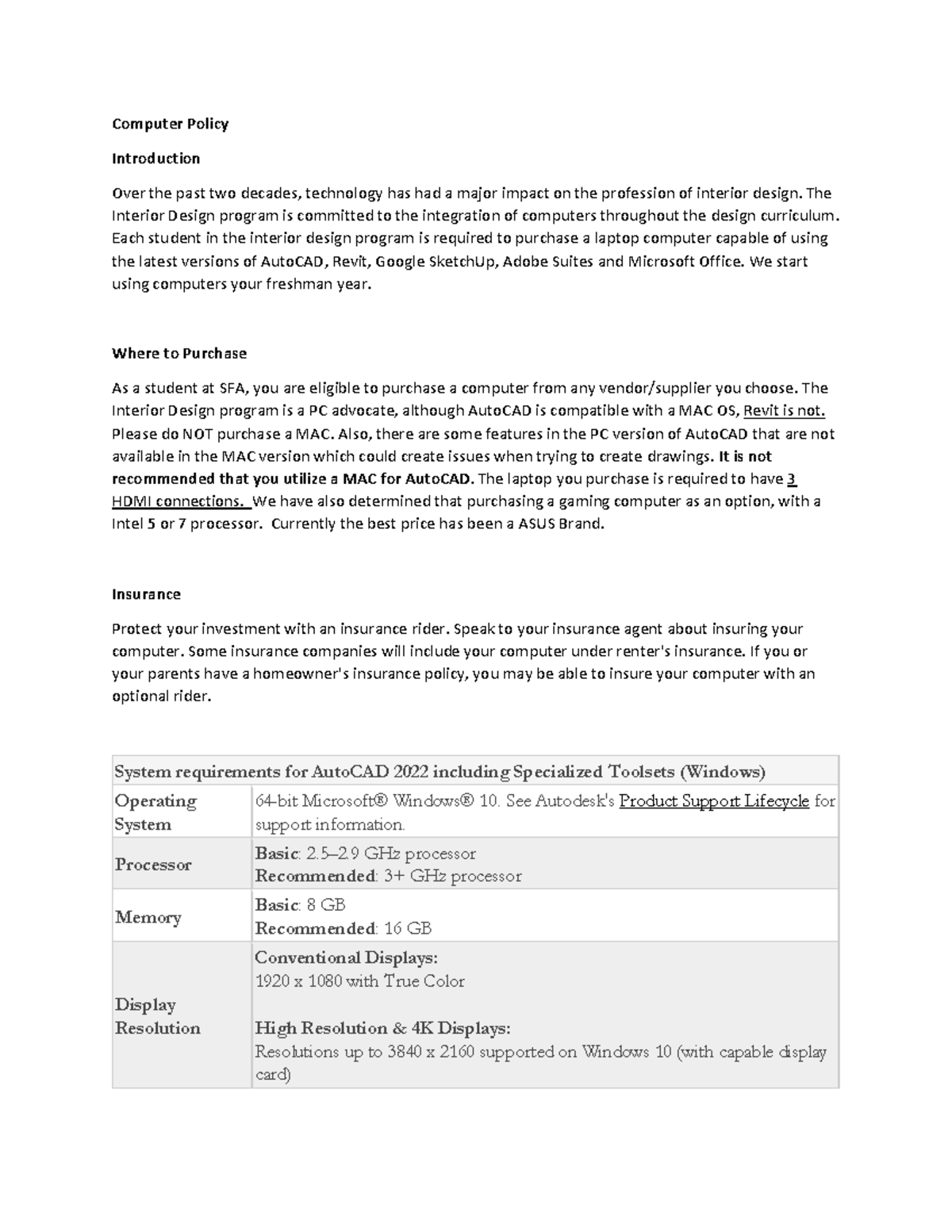 1std - Bhxjsjsjs - Computer Policy Introduction Over the past two ...
