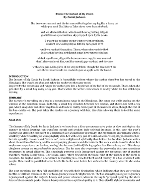 At the Bus Station - Poem notes. - Text Julius Chingono Poem: At the ...