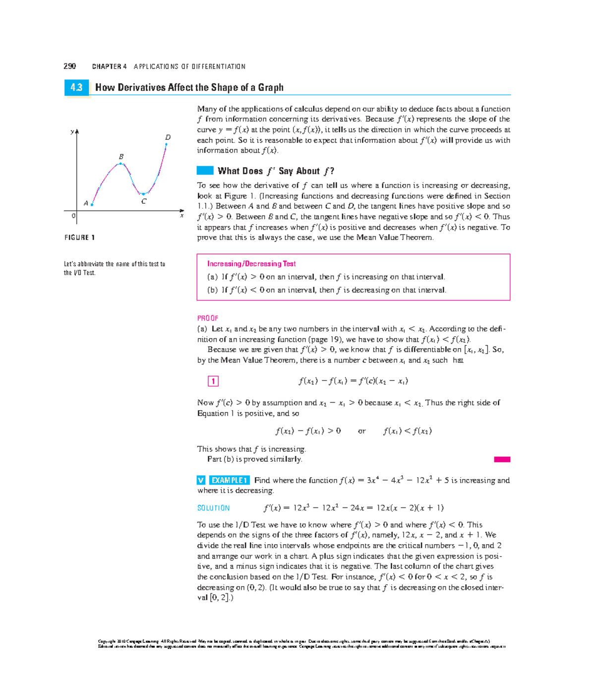 JS-How Derivatives Affect the Shape of the Graph - ####### 290 CHAPTER ...