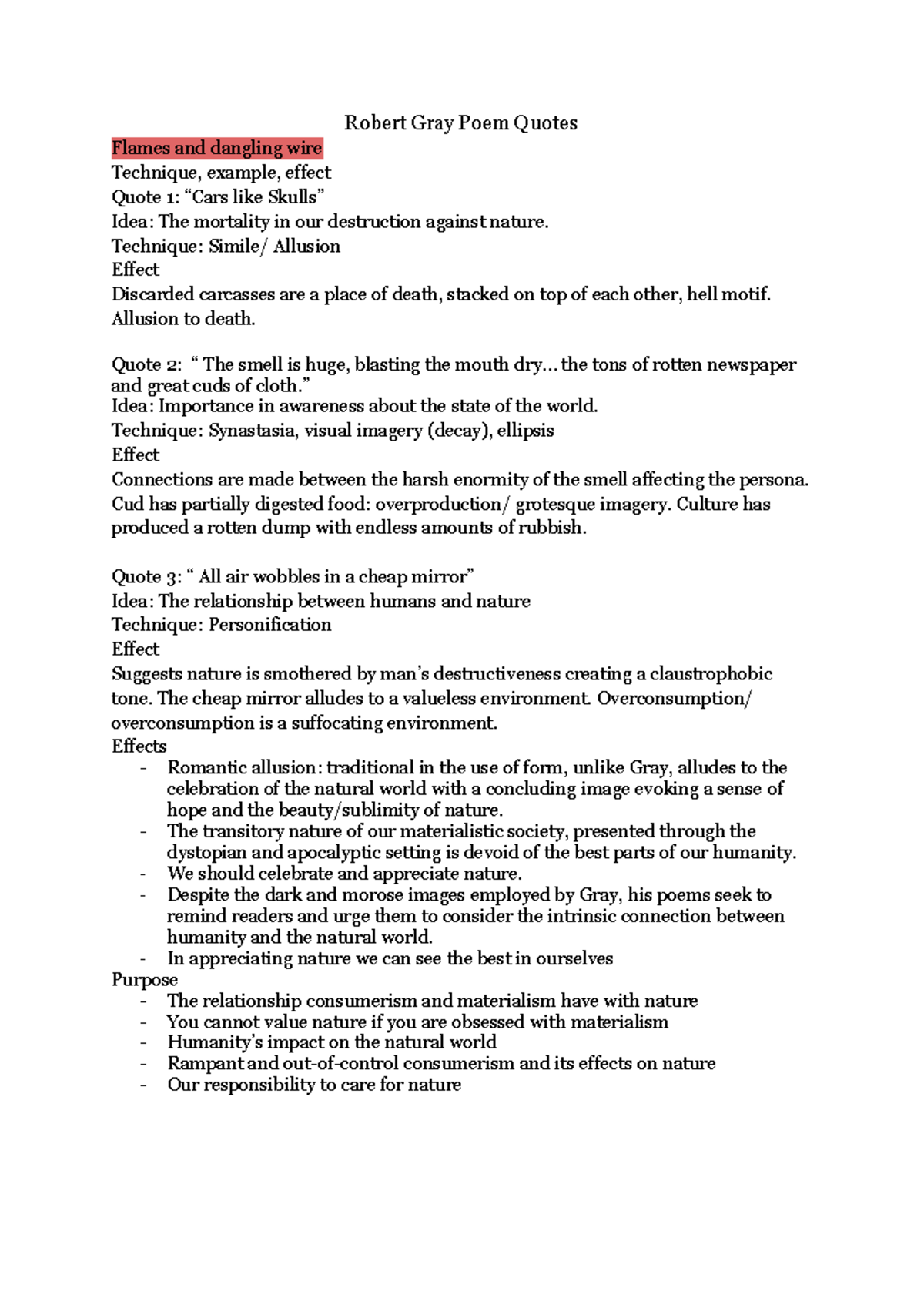 Robert Gray Poem Quotes - Robert Gray Poem Quotes Flames and dangling ...