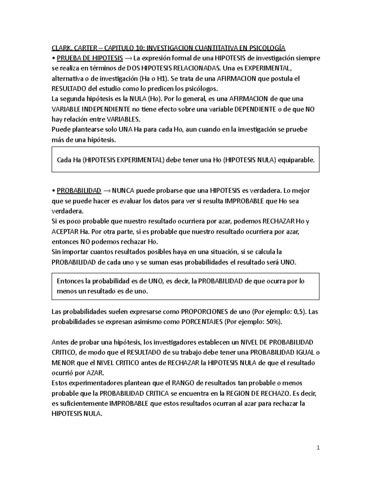 Clark, Carter Capitulo 10 - CLARK, CARTER – CAPITULO 10: INVESTIGACION CUANTITATIVA EN ...