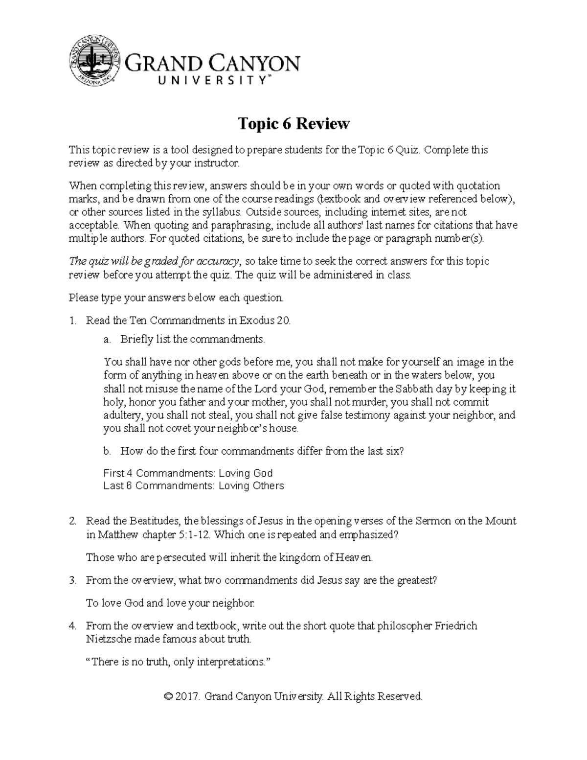 CWV 101 RS T6Review On Ground - Topic 6 Review This topic review is a ...