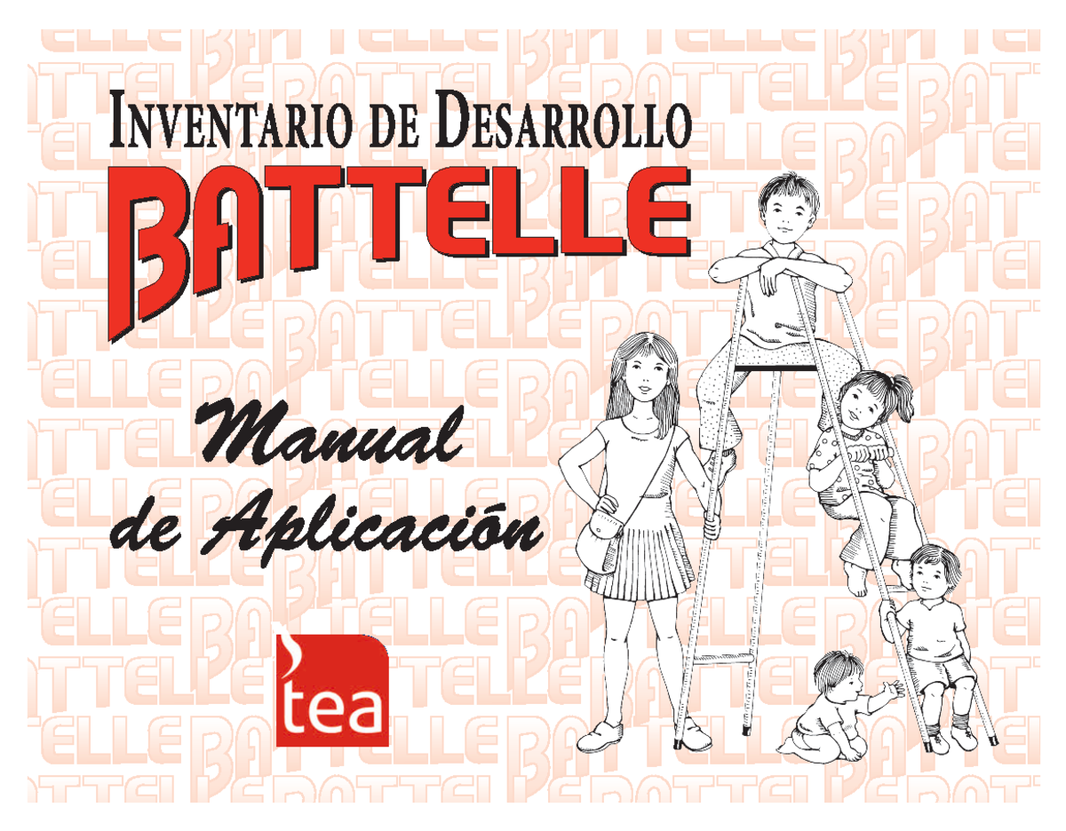 Battelle Manual inventario de desarrollo battelle - Psicometría Iv - UNICAH - Studocu