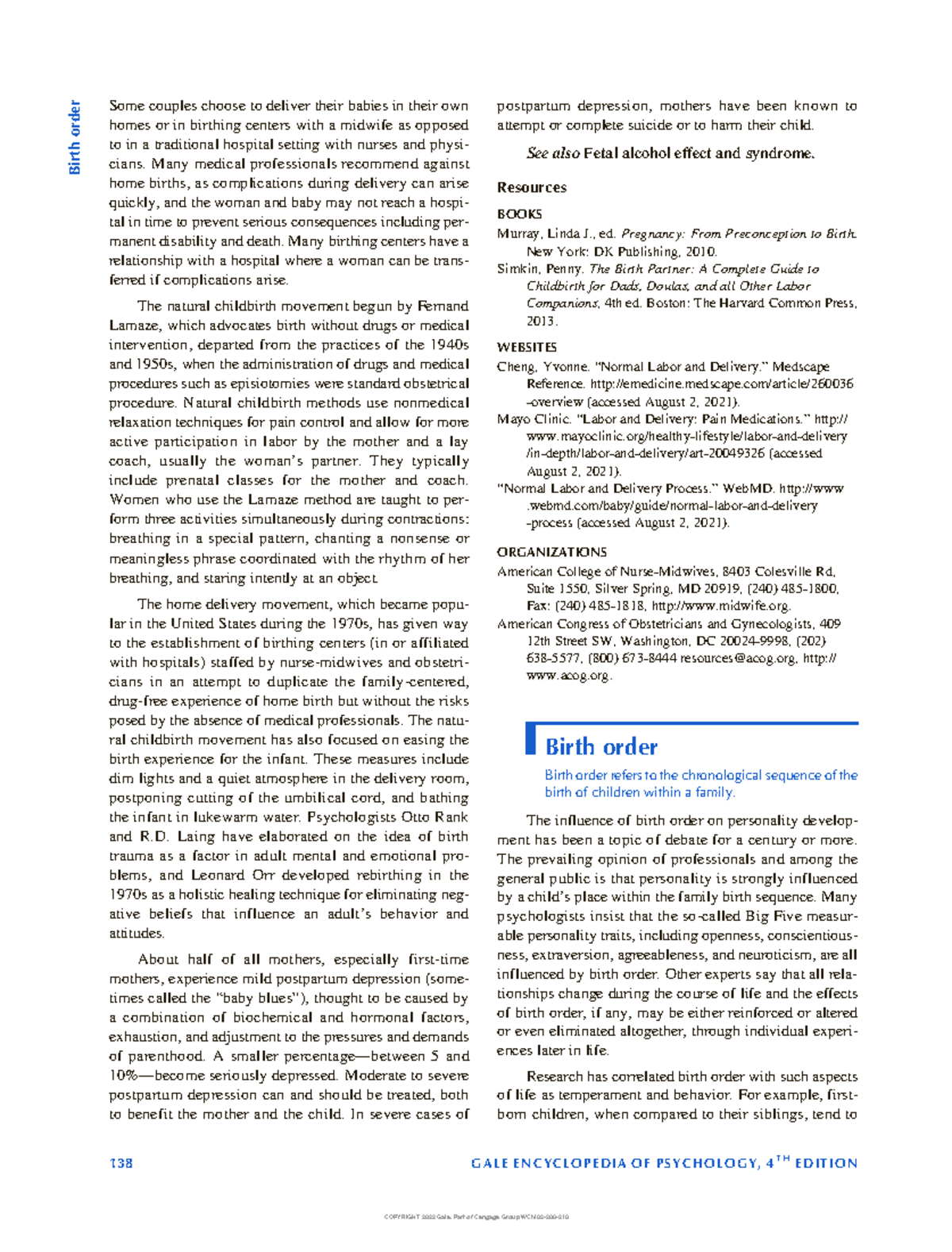 Birth Order - Some couples choose to deliver their babies in their own ...