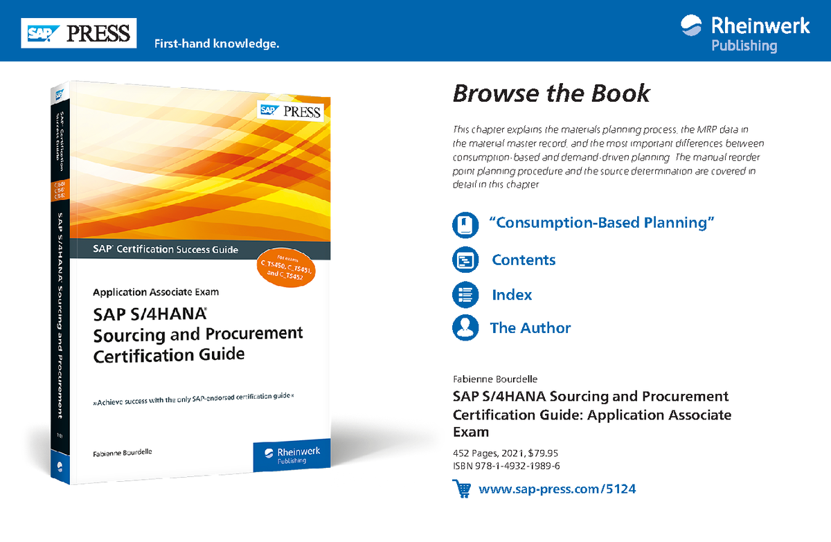 Reading sample sap s4hana sourcing and procurement certification guide ...