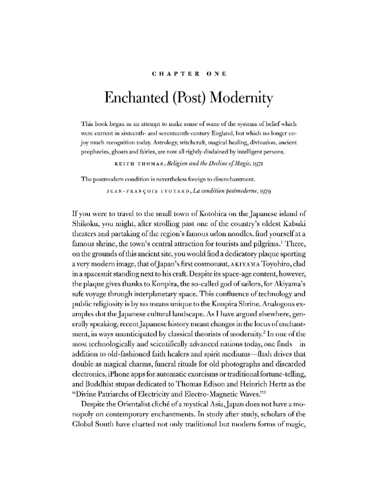 Josephson-Storm Enchanted (post) Modernity (22-37) - C H A P T E R O N ...