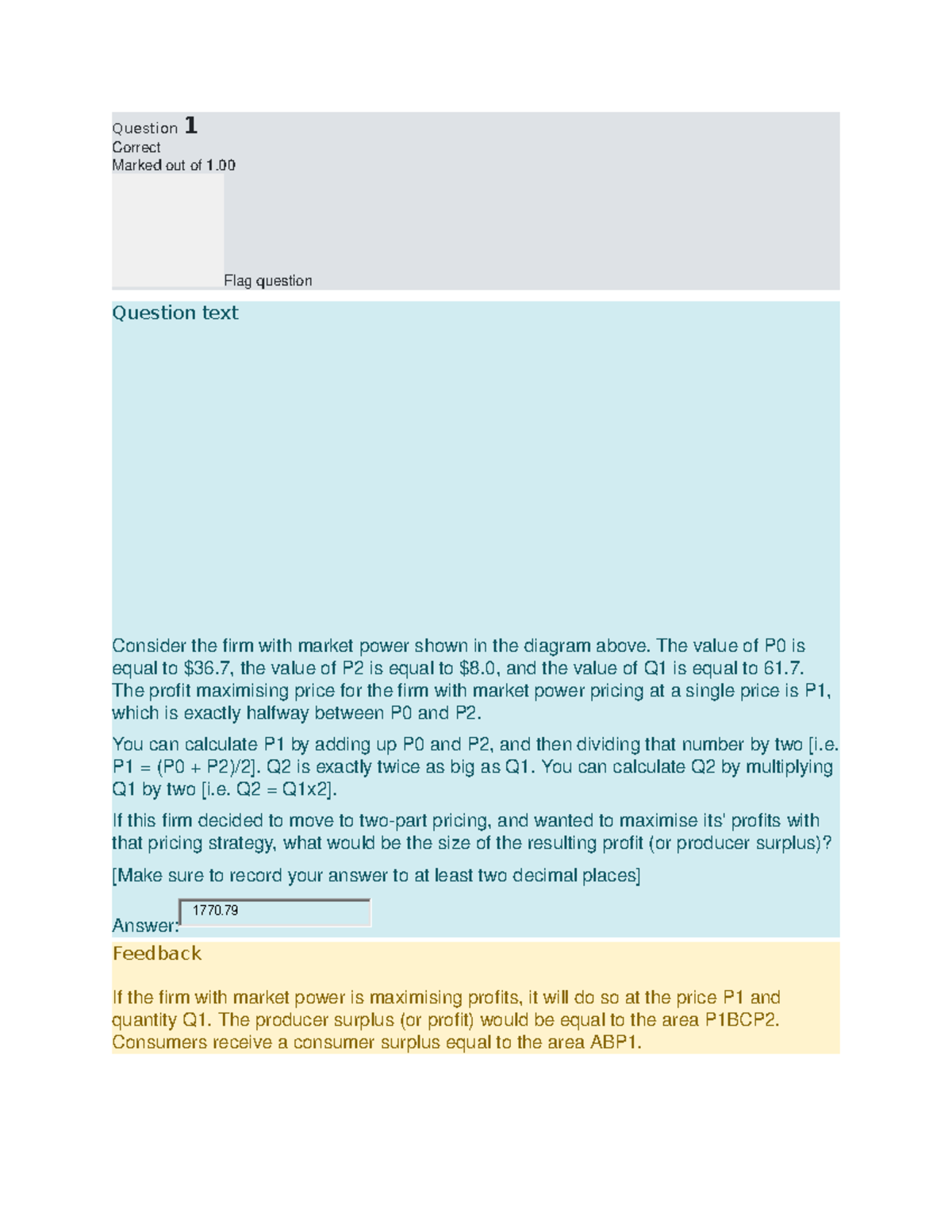 ECONS101 Practice Calculations for Online Test 6 - Question 1 Correct ...
