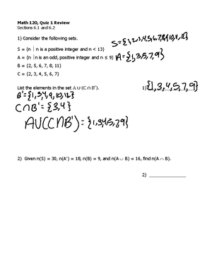 Chapter 4 Extra Practice - Math 120, Extra Practice, Chapter 4 Exercise ...