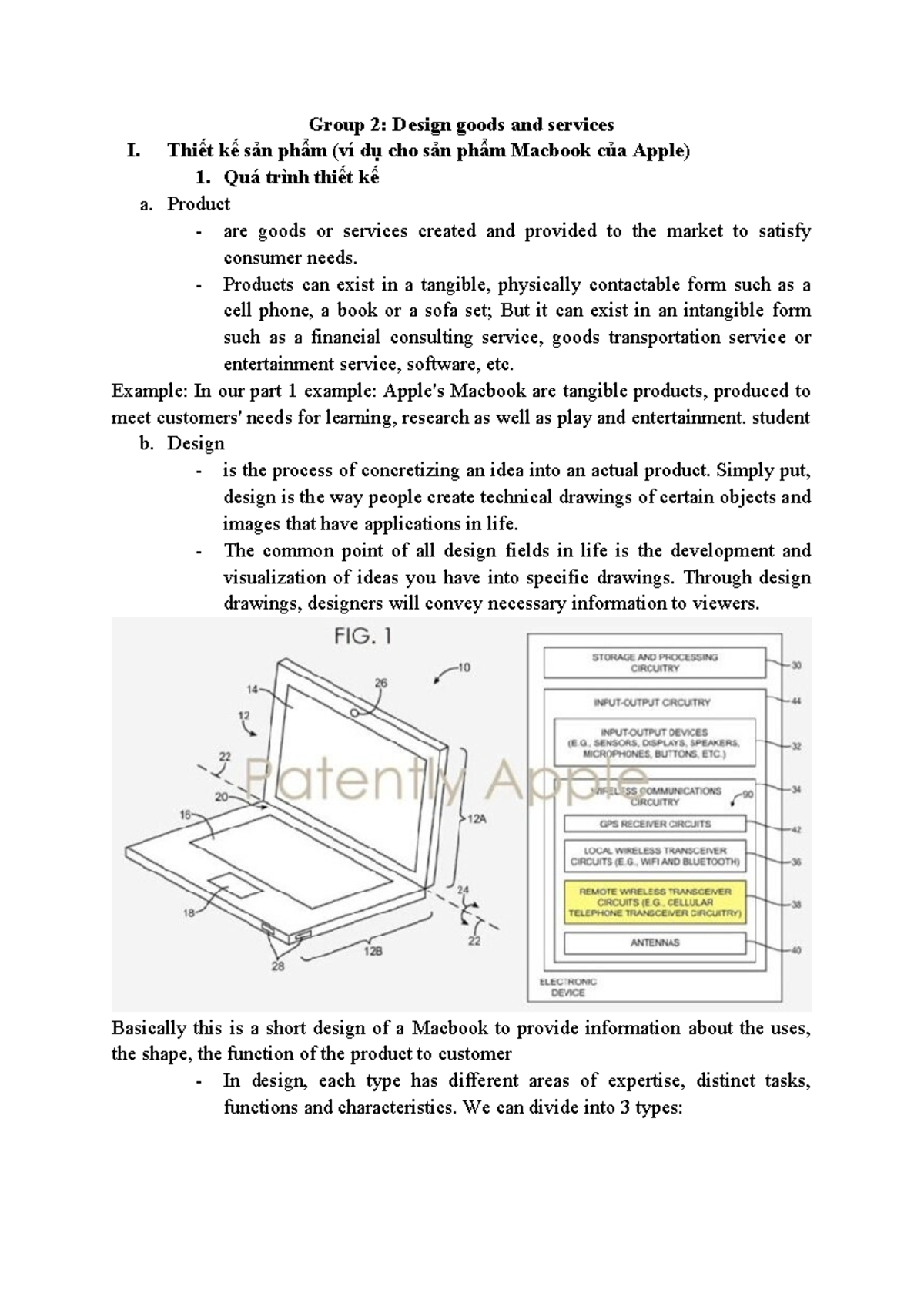 Thuyết trình nhóm Operation Managment - Group 2: Design goods and ...