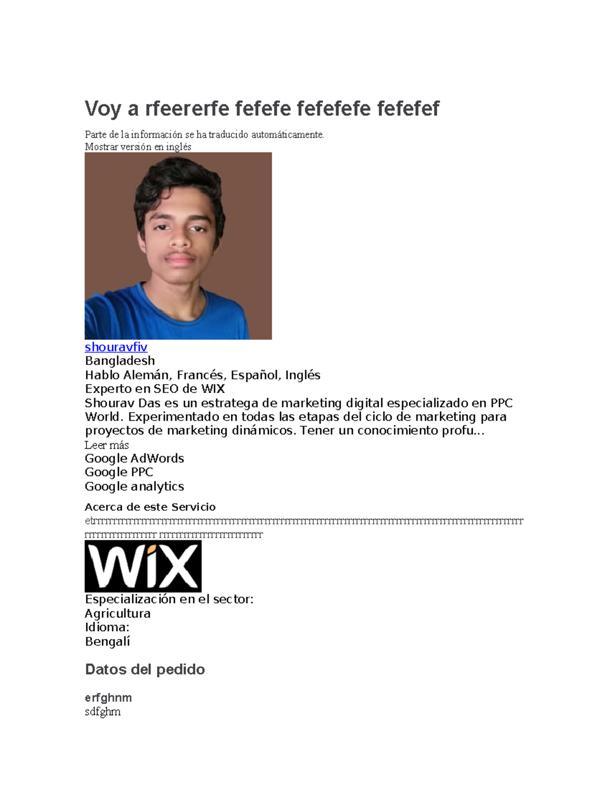 5jhhygchgvkxudivñbp - Voy a rfeererfe fefefe fefefefe fefefef Parte de ...