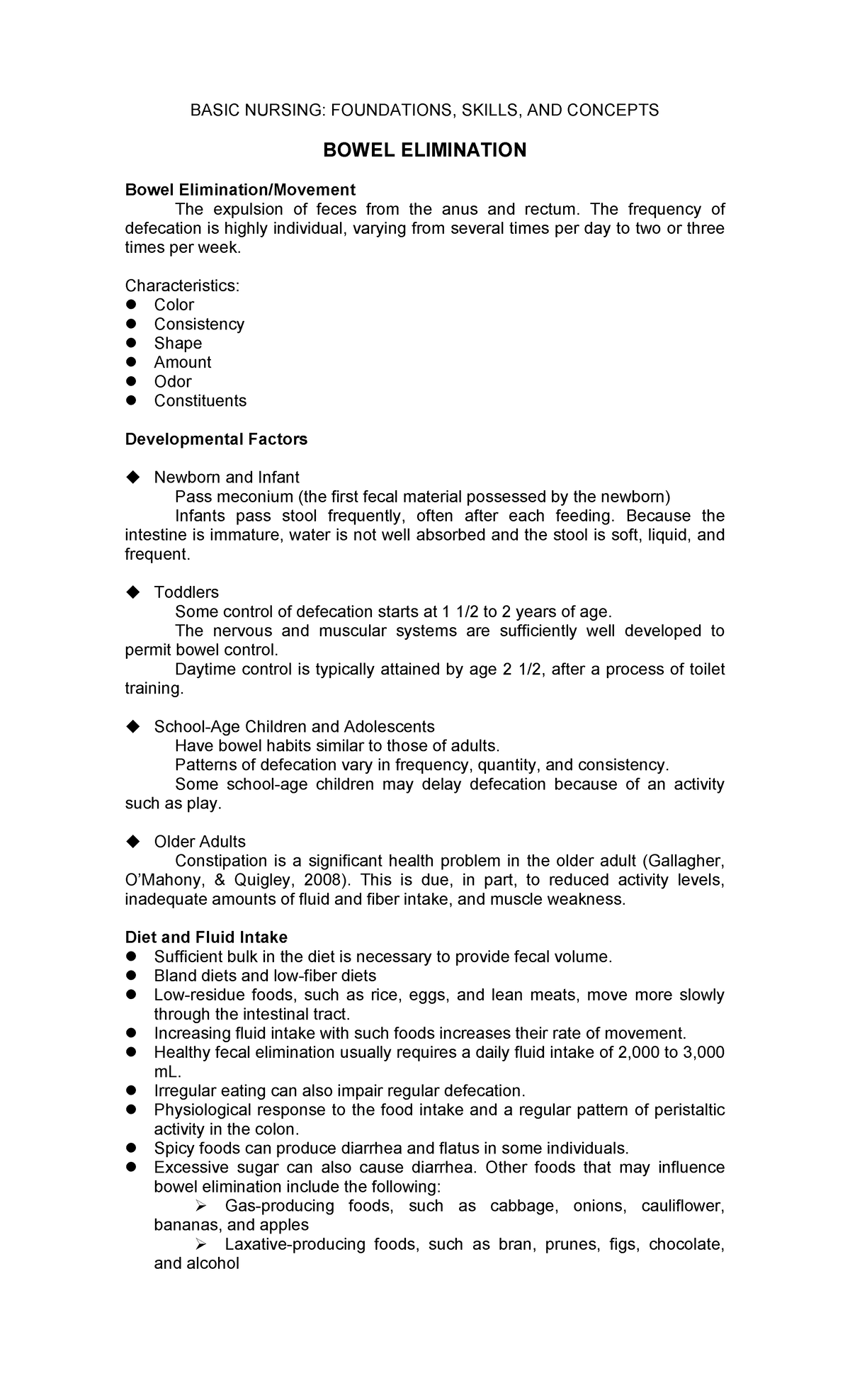 Bowel-Elimination - dewwe - BASIC NURSING: FOUNDATIONS, SKILLS, AND ...
