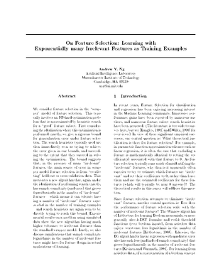 Seminar assignments - homework 2 solutions - 10-701 Machine Learning ...