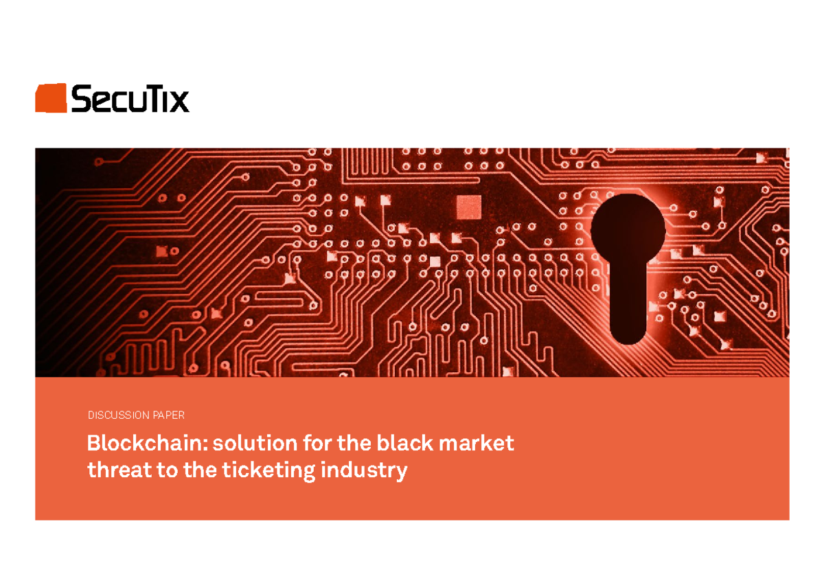 White- paper Blockchain - Blockchain: solution for the black market ...