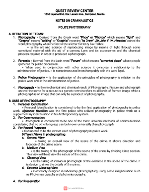 DOR- Napnco - DOR - NAPNCO PNP FIELD TRAINING PROGRAM DAILY OBSERVATION ...