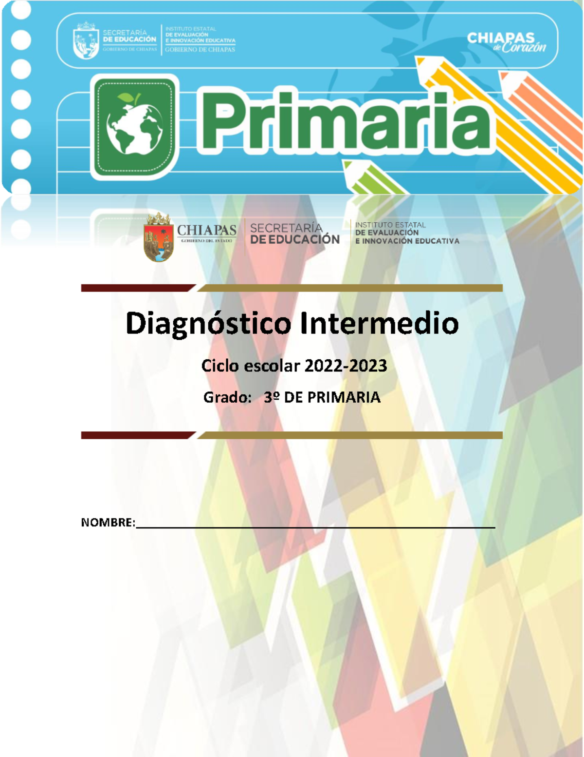 Dprimaria 3 - ejemplo de ejercicios de 3o primaria - Diagnóstico ...