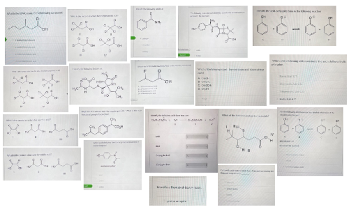 Flashcard O Chem 2 - CHM-113 - Studocu