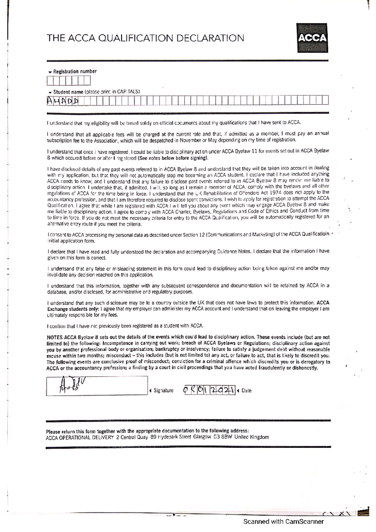 Acca registeration - for exams mid and pre - Financial Management - Studocu