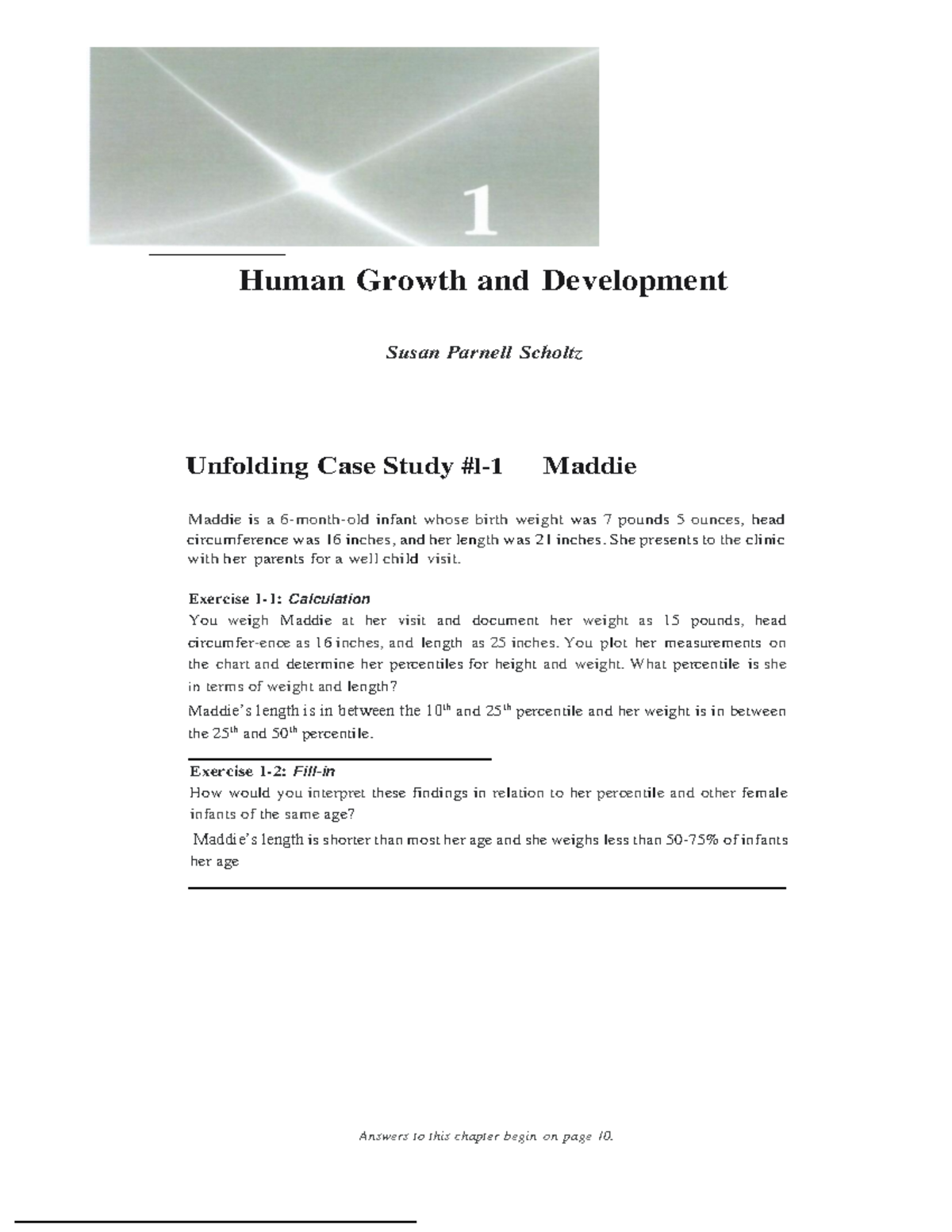 G-D Case Study Doc 1 - Notes - Human Growth and Development Susan ...