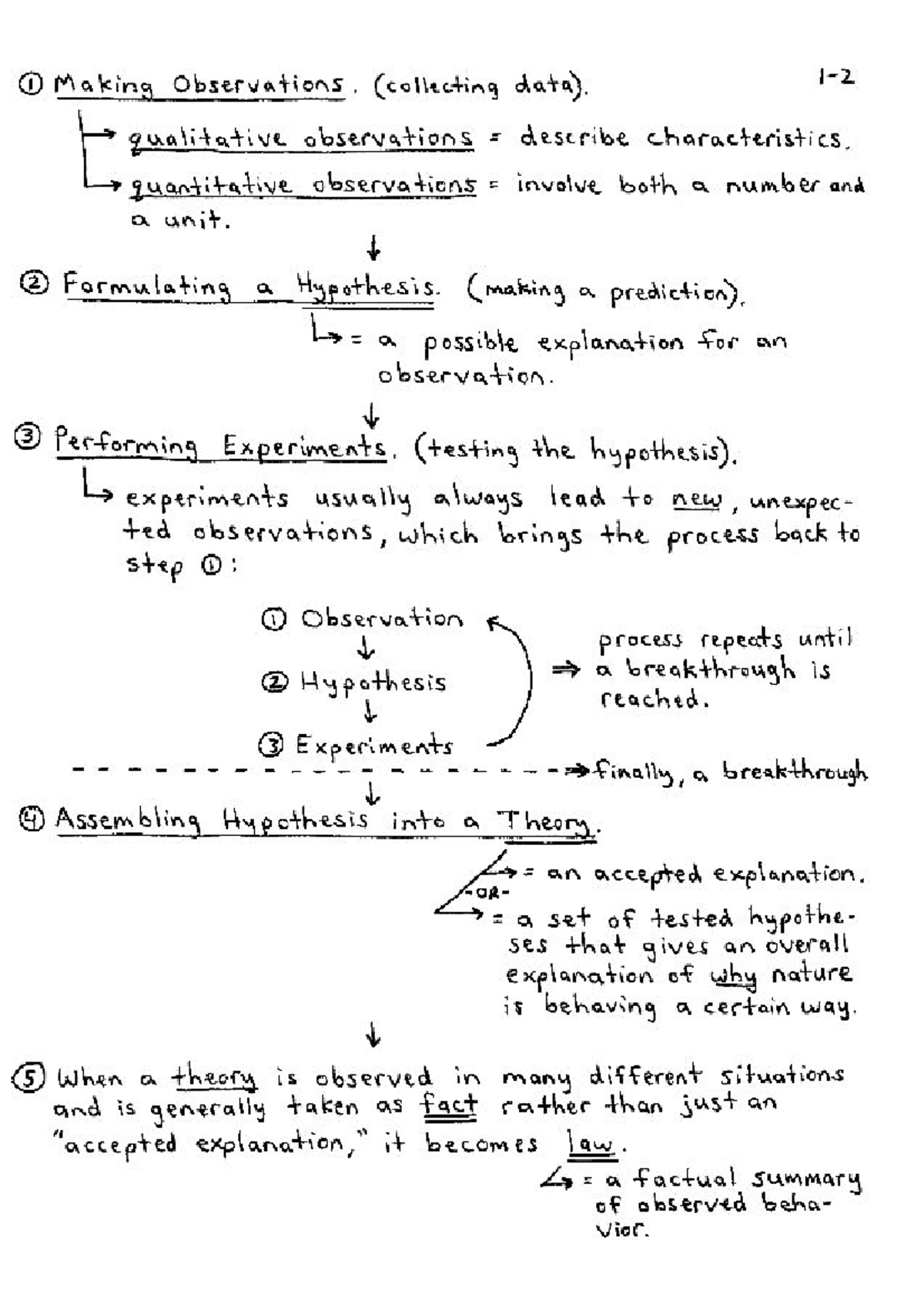 First semester chemistry notes 2 - Studocu