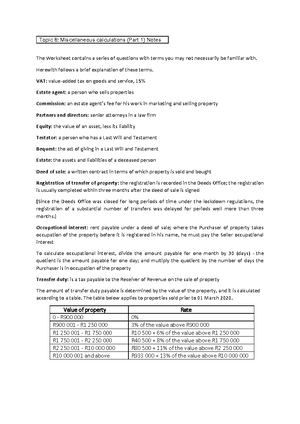 Module Outline - BSL101- 2022 - UNIVERSITY OF THE WESTERN CAPE FACULTY ...