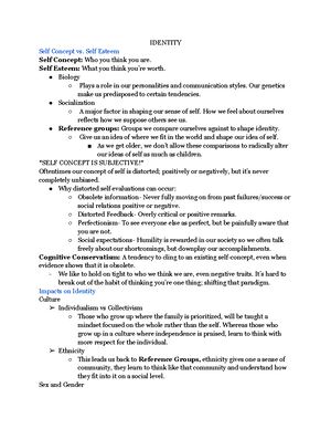 Interpersonal Communication Notes 3: Self-Disclosure - Continuation ...