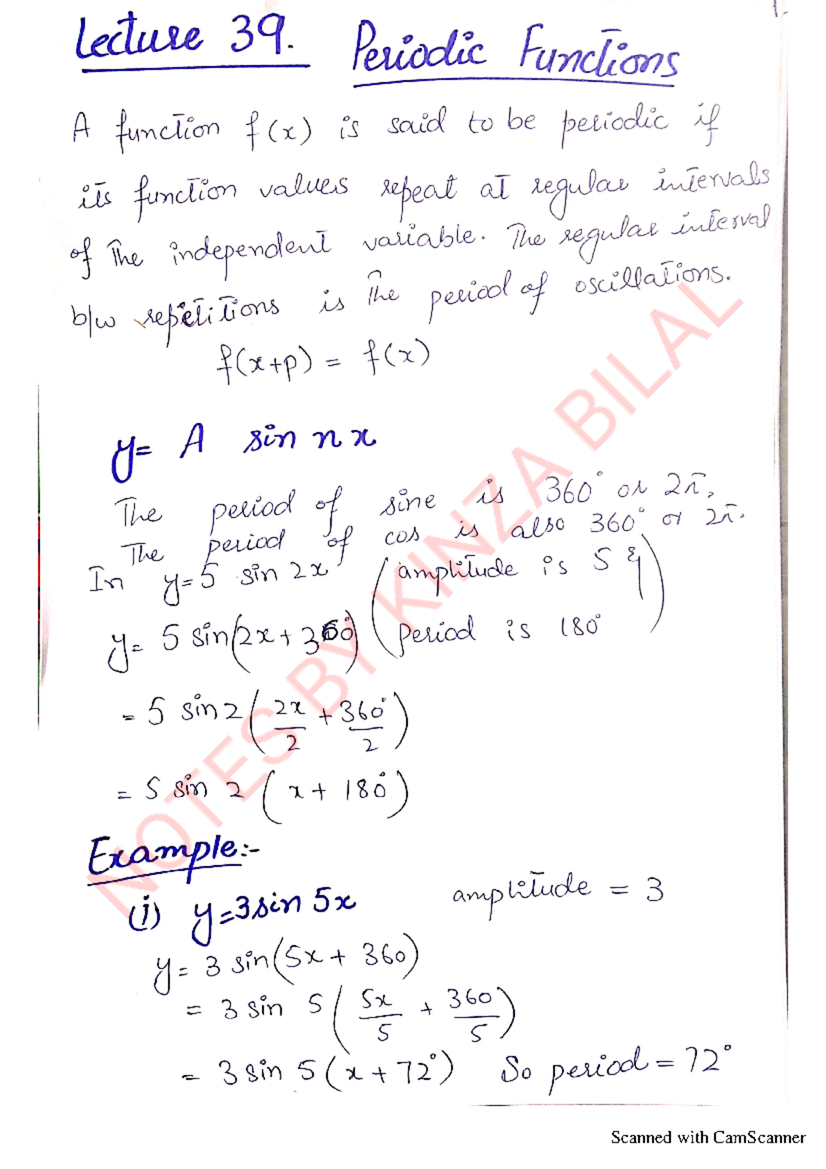 MTH301 lecture 39 to 45 by kinza bilal - Computer science - Studocu