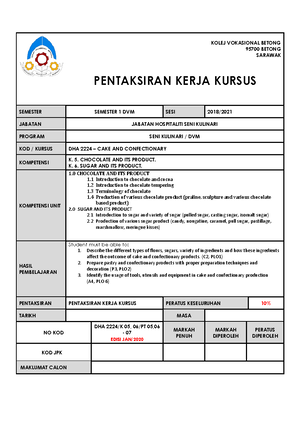PTA BAB 1- BAB 3 - Contoh penulisan projek tahun akhir kolej vokasional ...