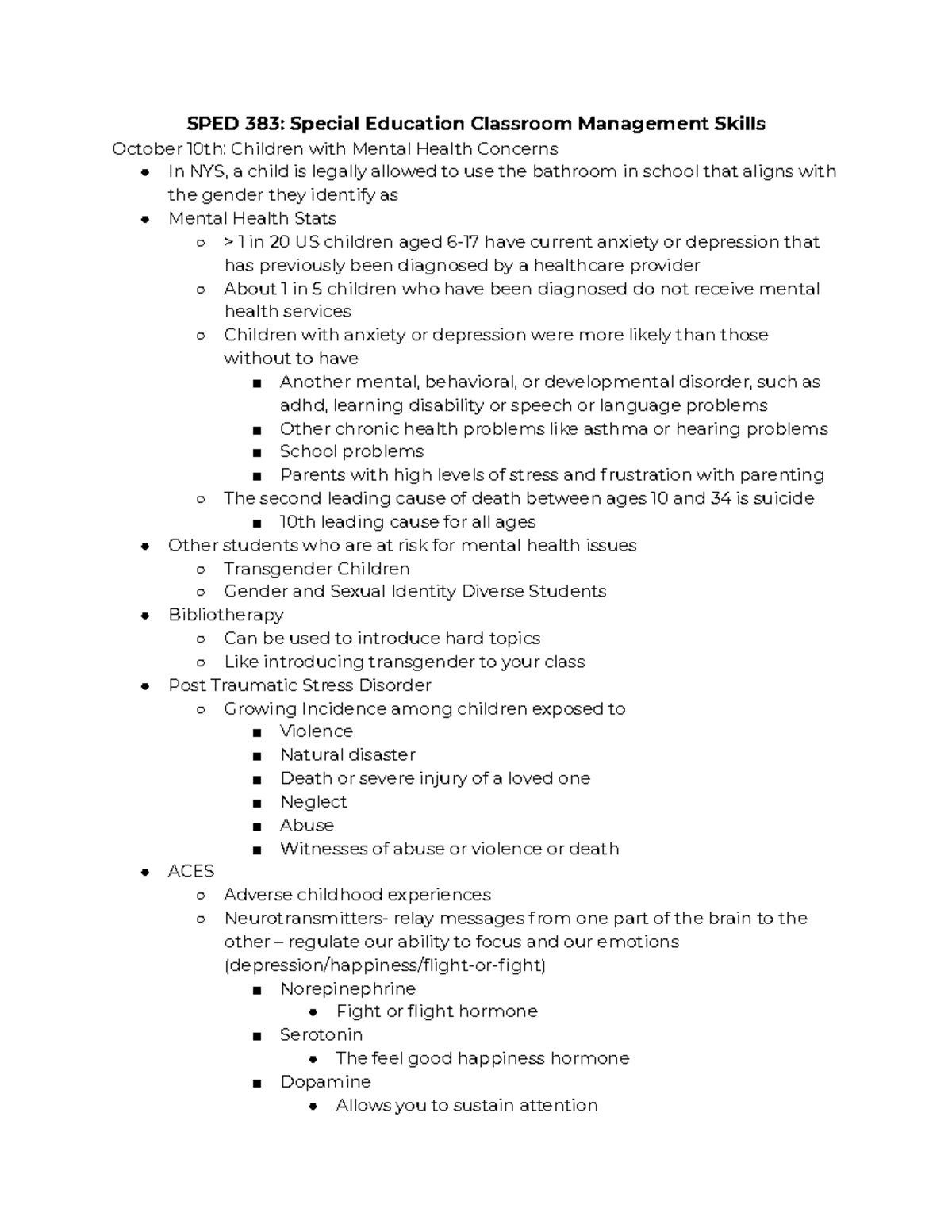 2019-special-education-classroom-management-sped-383-lecture-notes