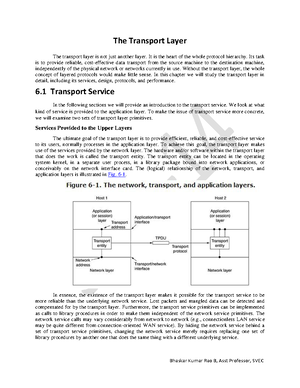 Application Layer - UNIT 5 Application Layer E-mail : E-mail system ...