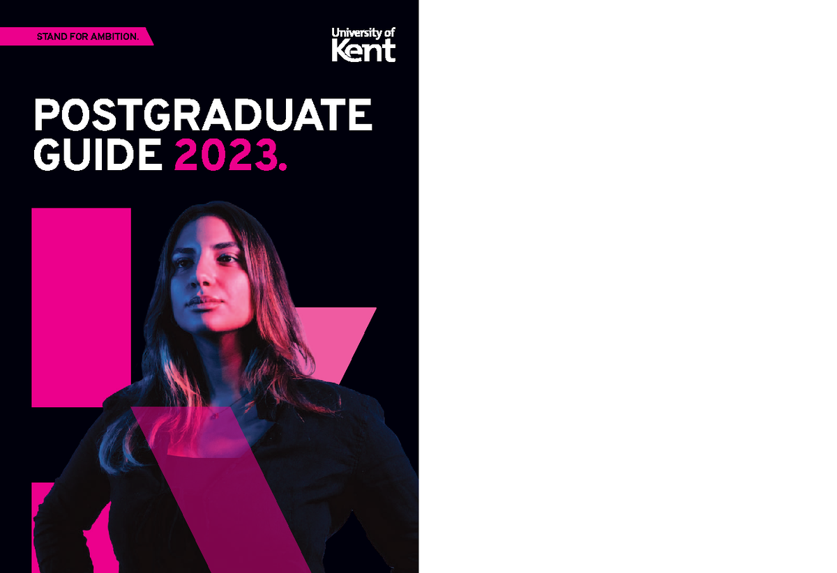 Postgraduate-prospectus-2023 - POSTGRADUATE GUIDE 2023. STAND FOR AMBITION. WE STAND FOR ...