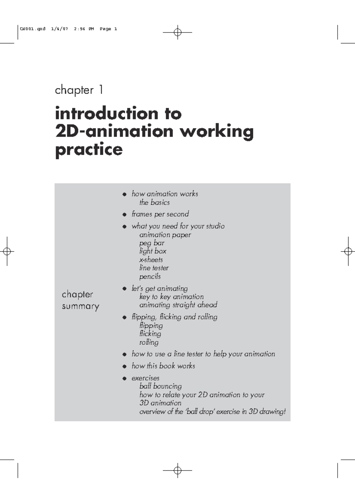 2d animation introduction and creating steps - chapter 1 introduction ...