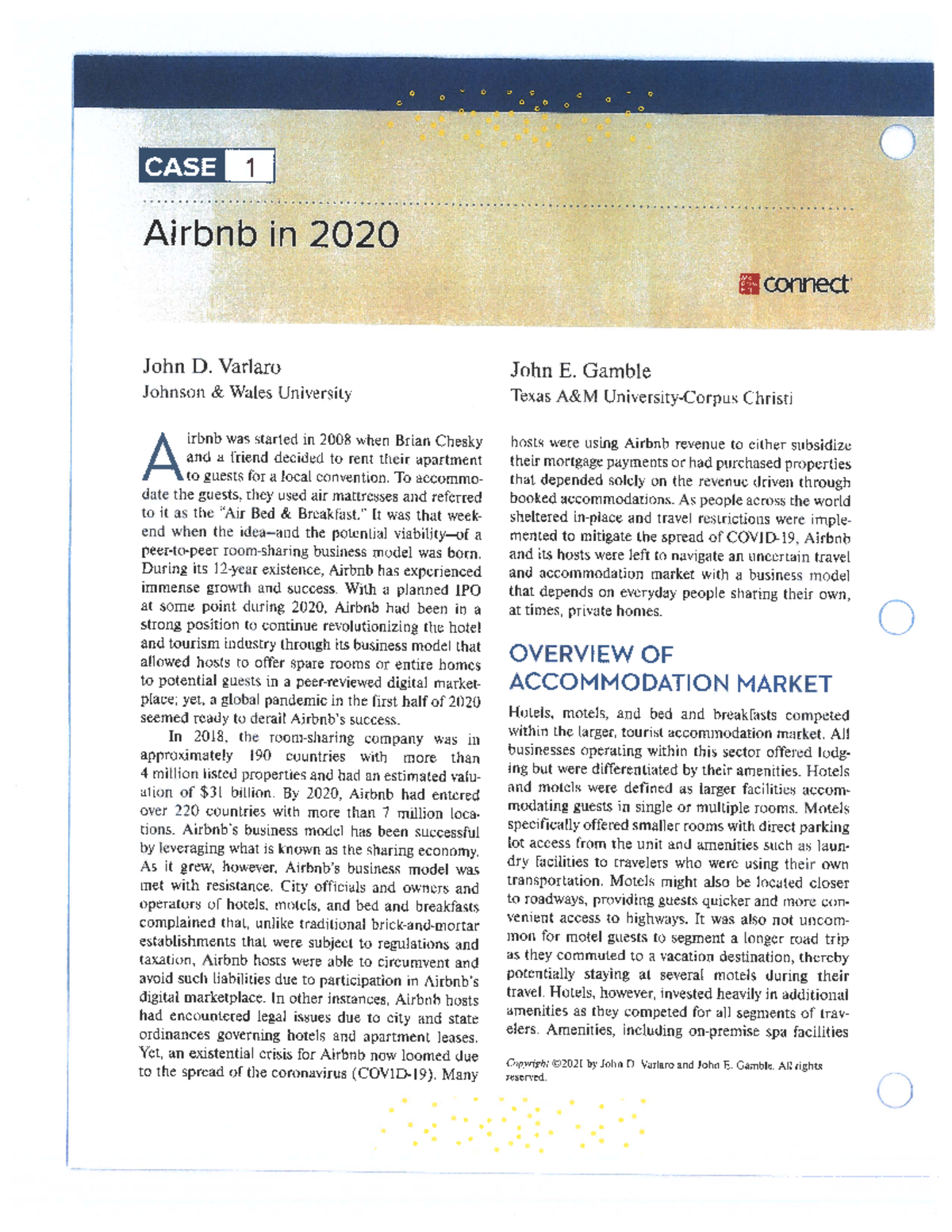 Airbnb Case Study - Business Law - Studocu