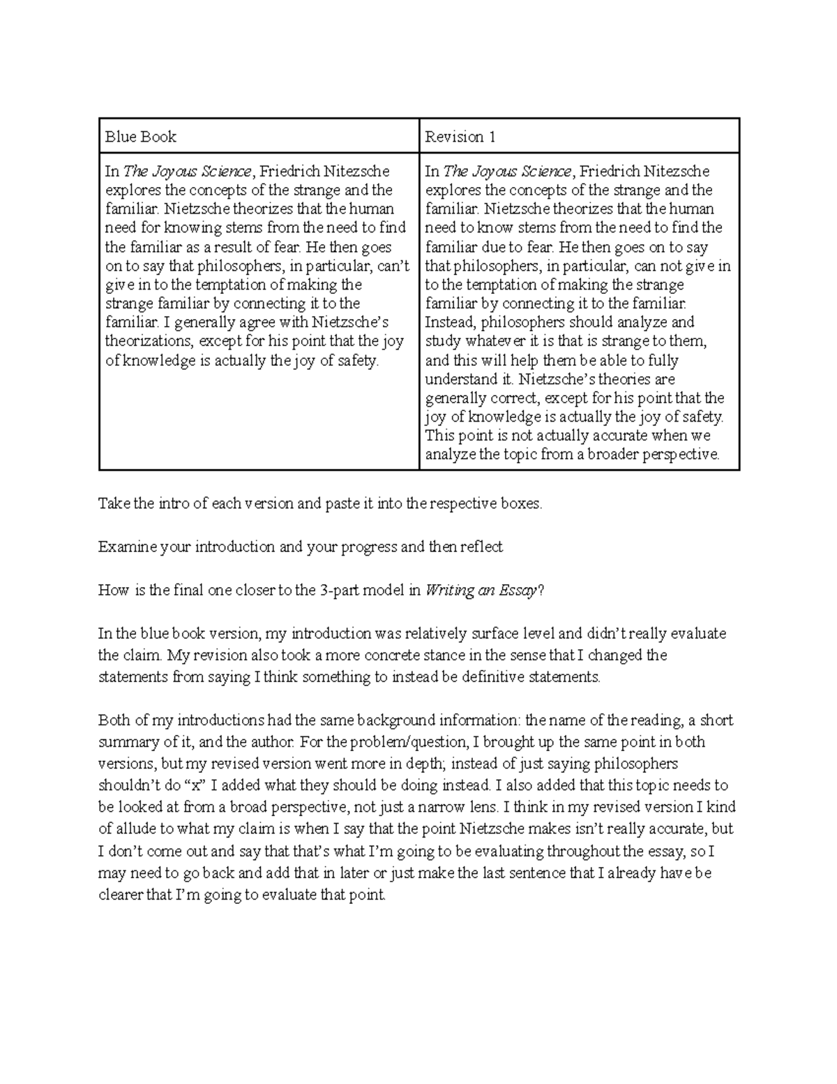 Example Introduction Revision - Blue Book Revision 1 In The Joyous ...