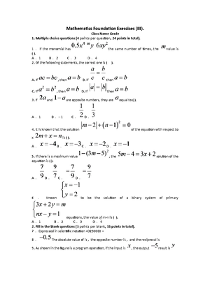 Chapter 6- Quadratic Functions - 1. The general form of the univariate ...