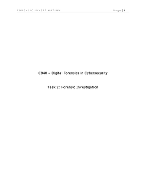 D431 Task 1 - David Wheeler D431 - Digital Forensics in Cybersecurity ...