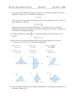 126-22F2-Final Exam Review - Ma 126 Final Exam Review Questions ...